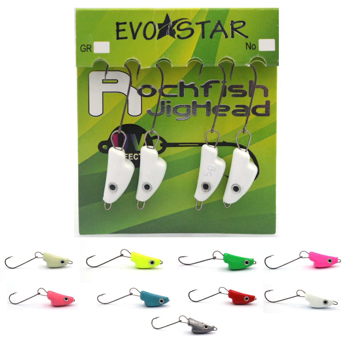 Evostar Rockfish Lrf 3D Mafsallı Balık Jighead Beyaz - 5 gr, Fiyatı 98 ...